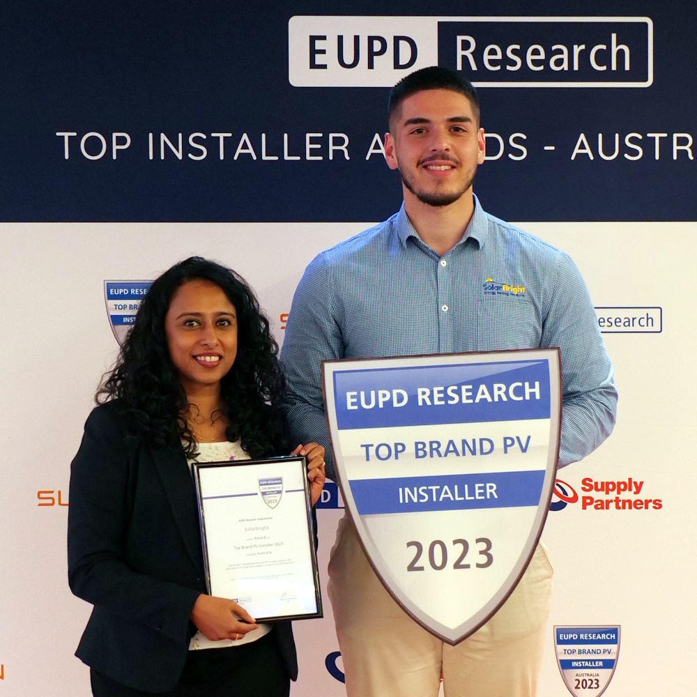 SolarBright Awarded Top Brand PV Installer | SolarBright